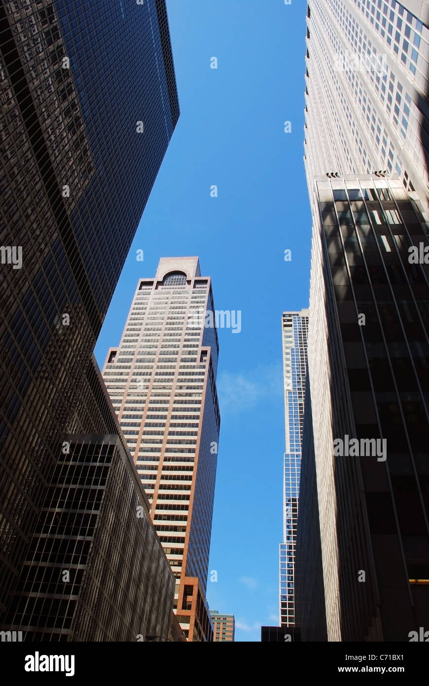 Modern buildings in New York City, New York Stock Photo - Alamy