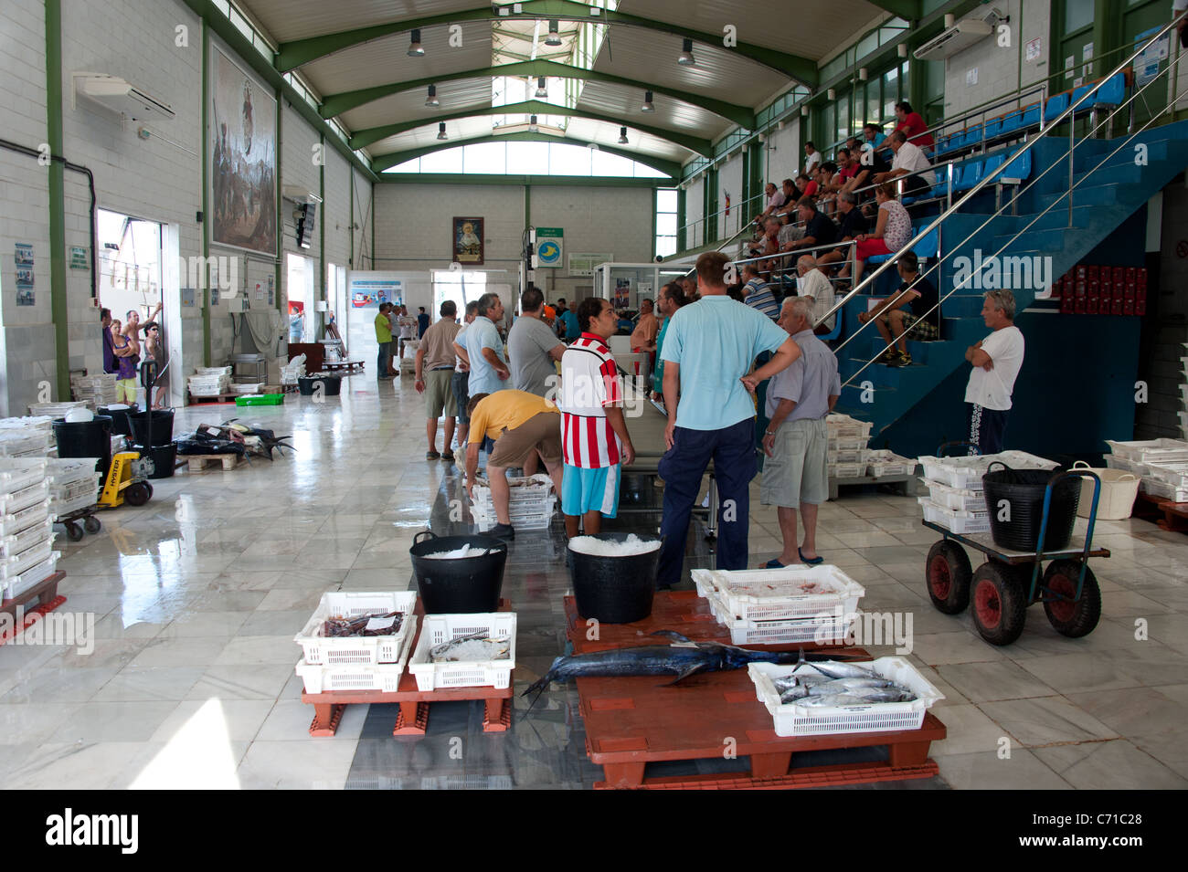 Fish market, Spain Stock Photo - Alamy