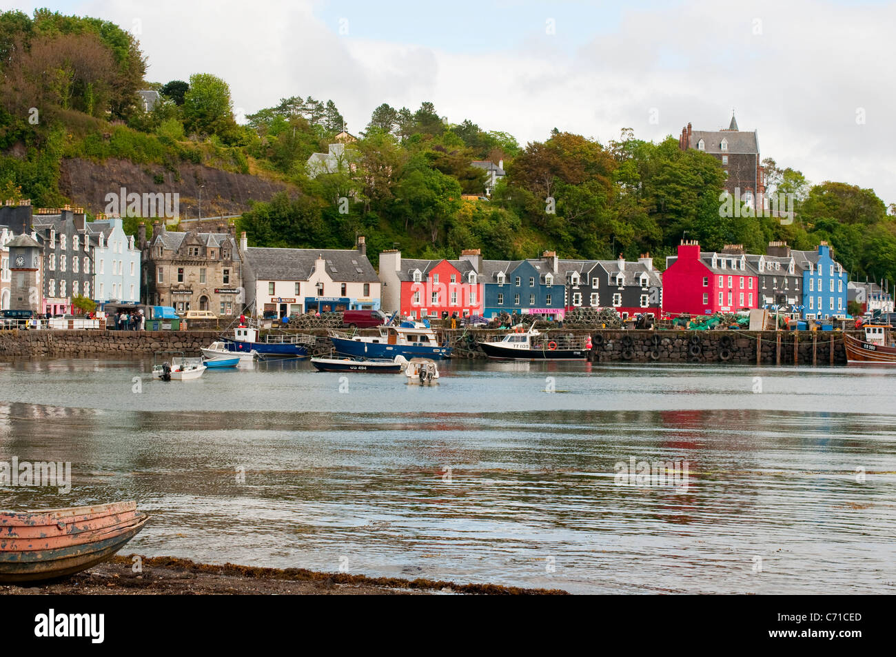 Tobermory on the Isle of Mull Stock Photo - Alamy