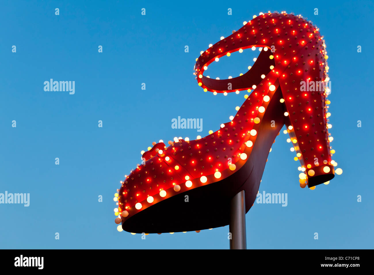 Giant neon sign hi-res stock photography and images - Alamy