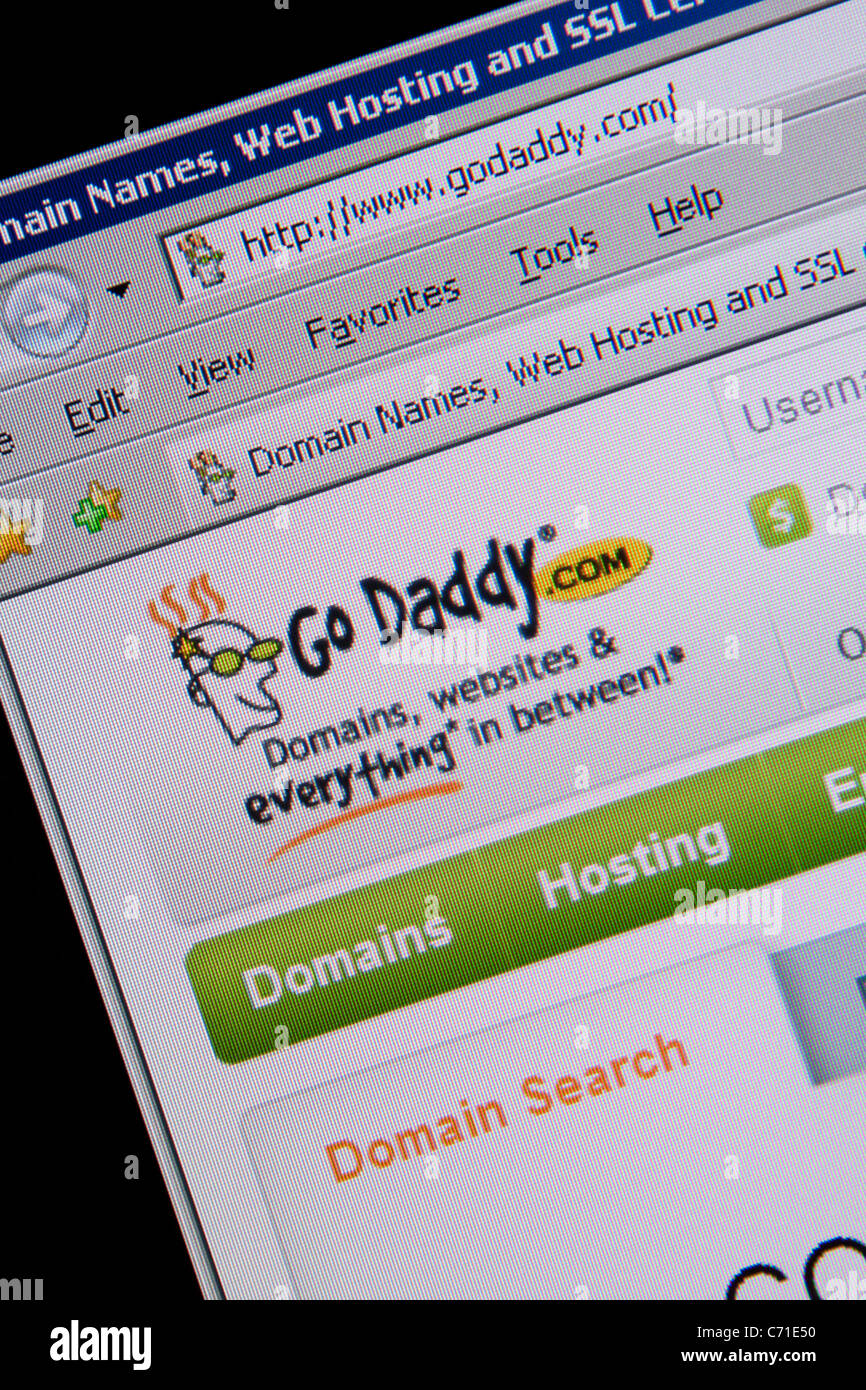 Go daddy hi-res stock photography and images - Alamy