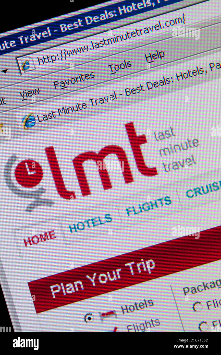 Last minute booking hi-res stock photography and images - Alamy