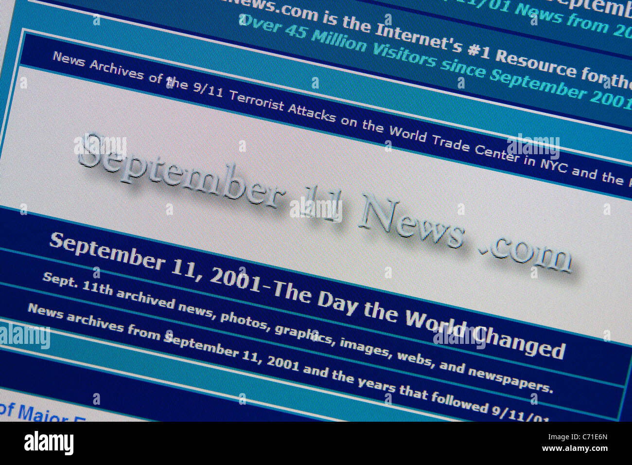 September 11 news hi-res stock photography and images - Alamy