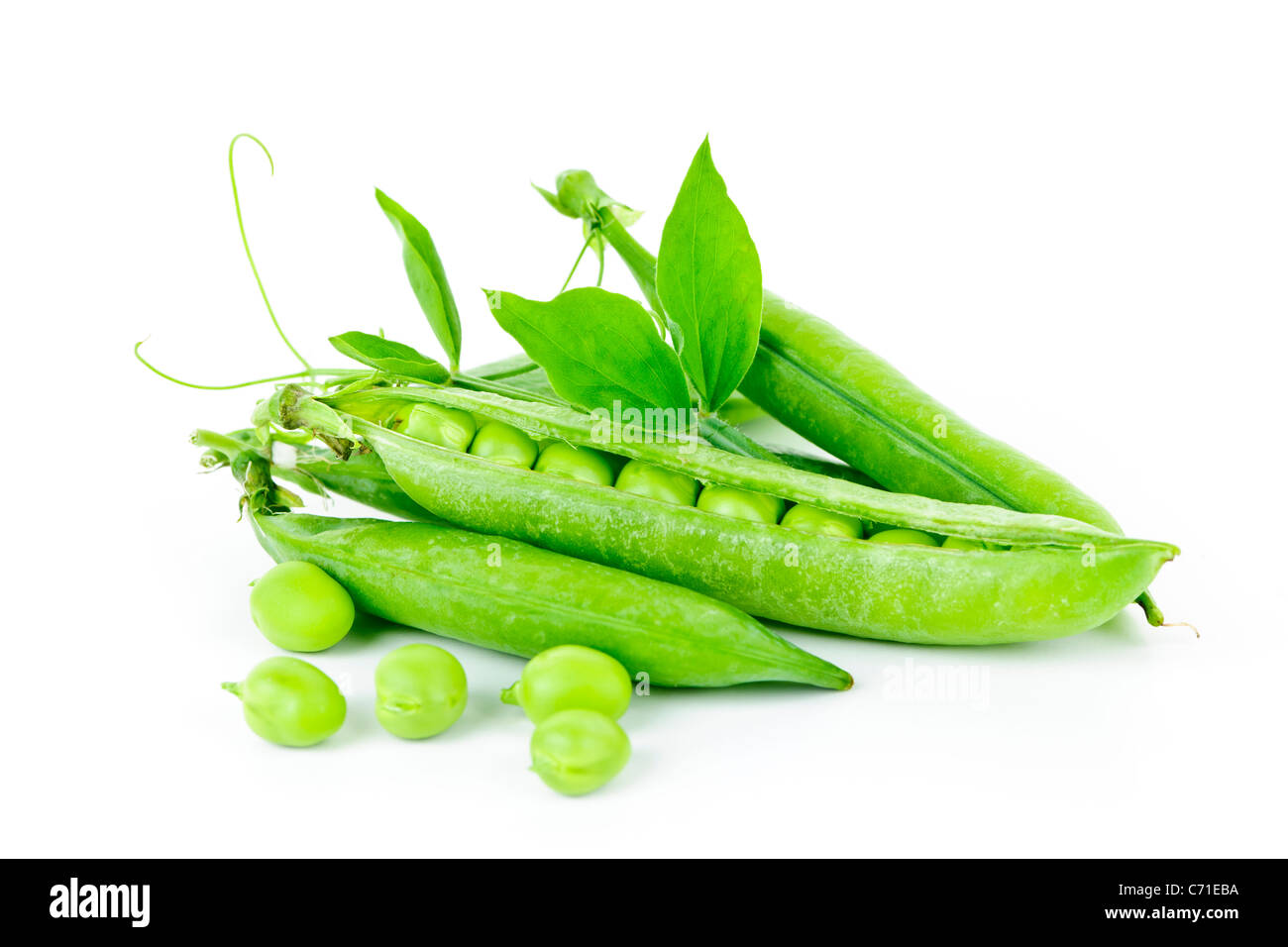 Pea seed pods hi-res stock photography and images - Alamy
