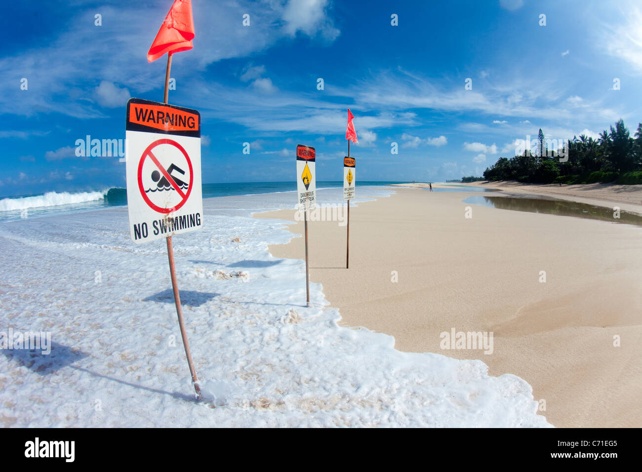 Signs, warning of dangerous surf Stock Photo - Alamy Signs, warning of dangerous surf Stock Photo - Alamy