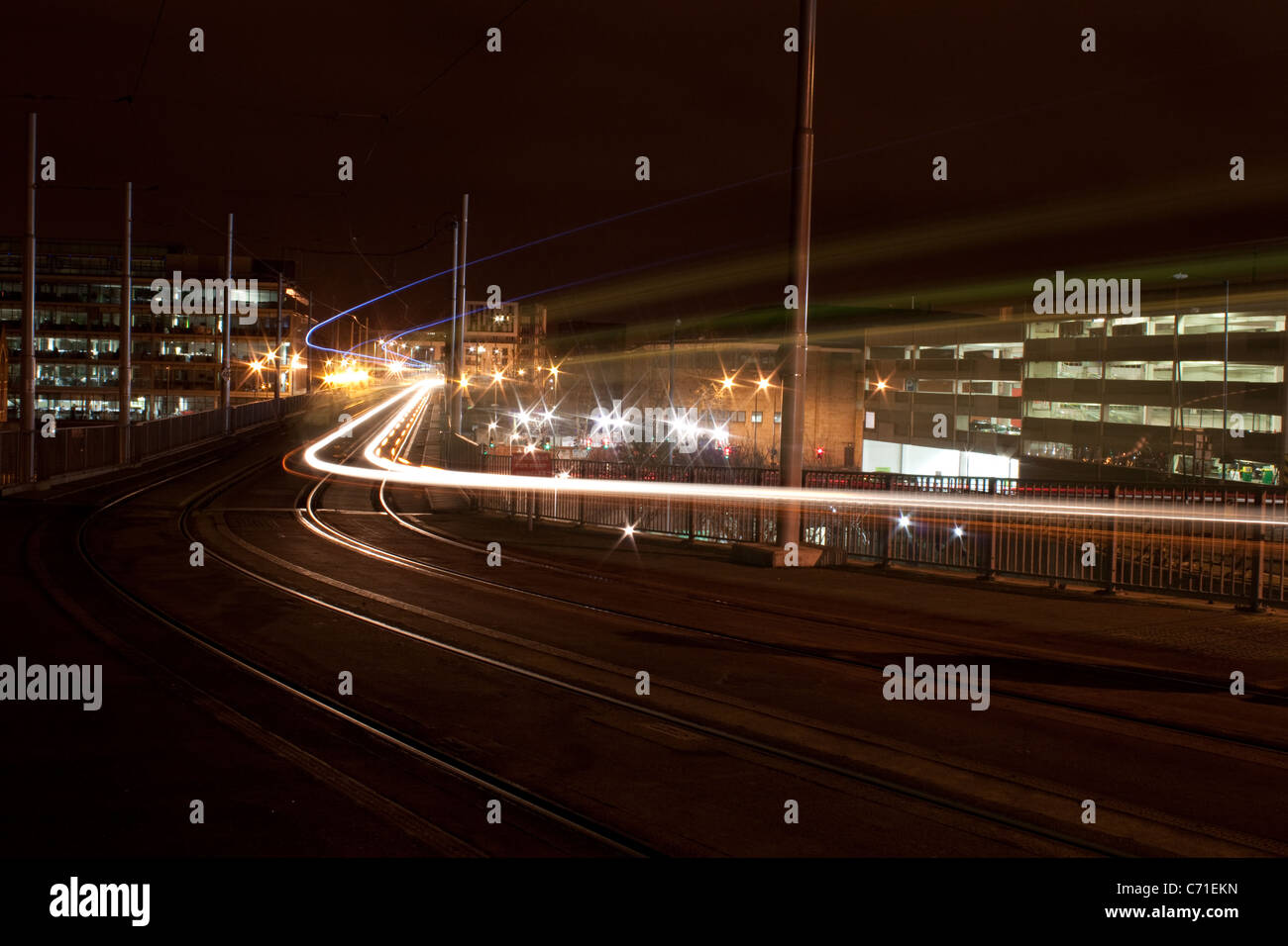Nottingham light night hi-res stock photography and images - Alamy