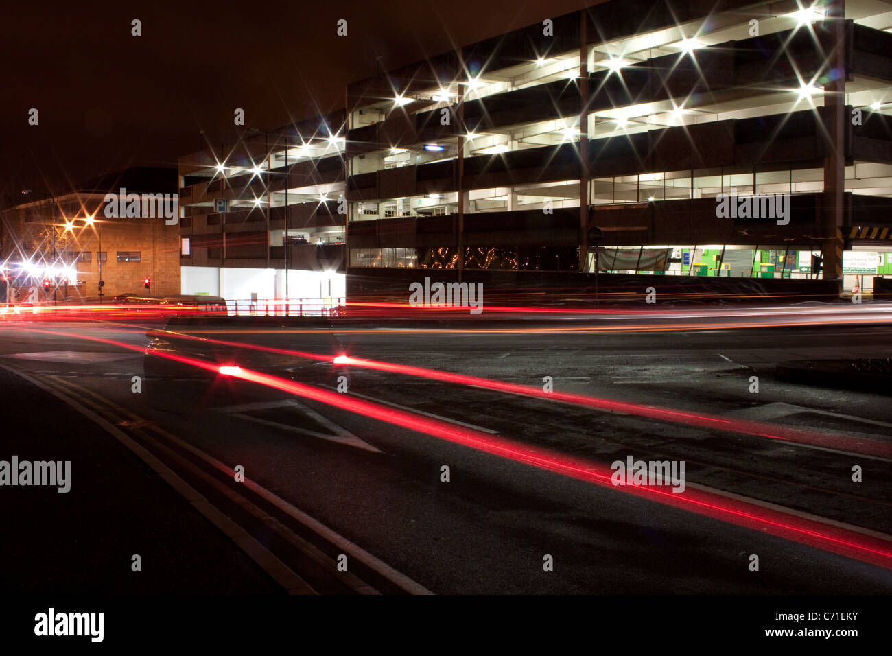 Light night nottingham hi-res stock photography and images - Alamy