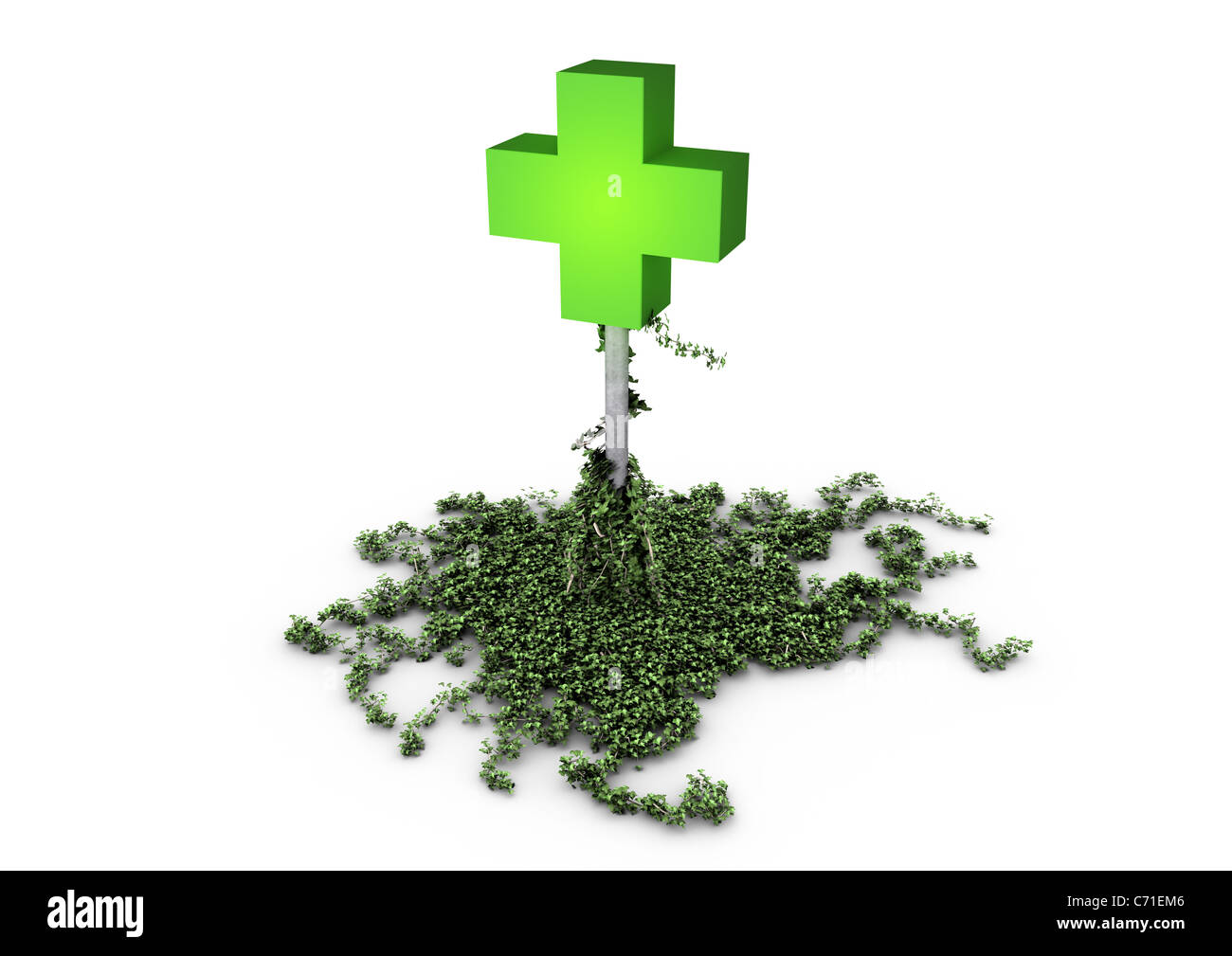 Old overgrown Cut Out Stock Images & Pictures - Alamy