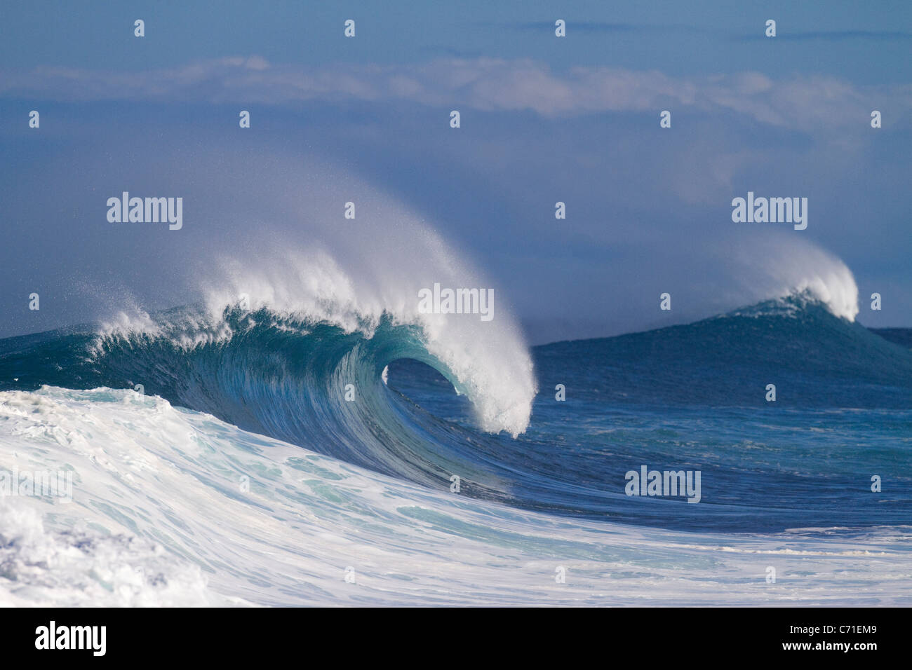 Hawaii surf wall hi-res stock photography and images - Alamy