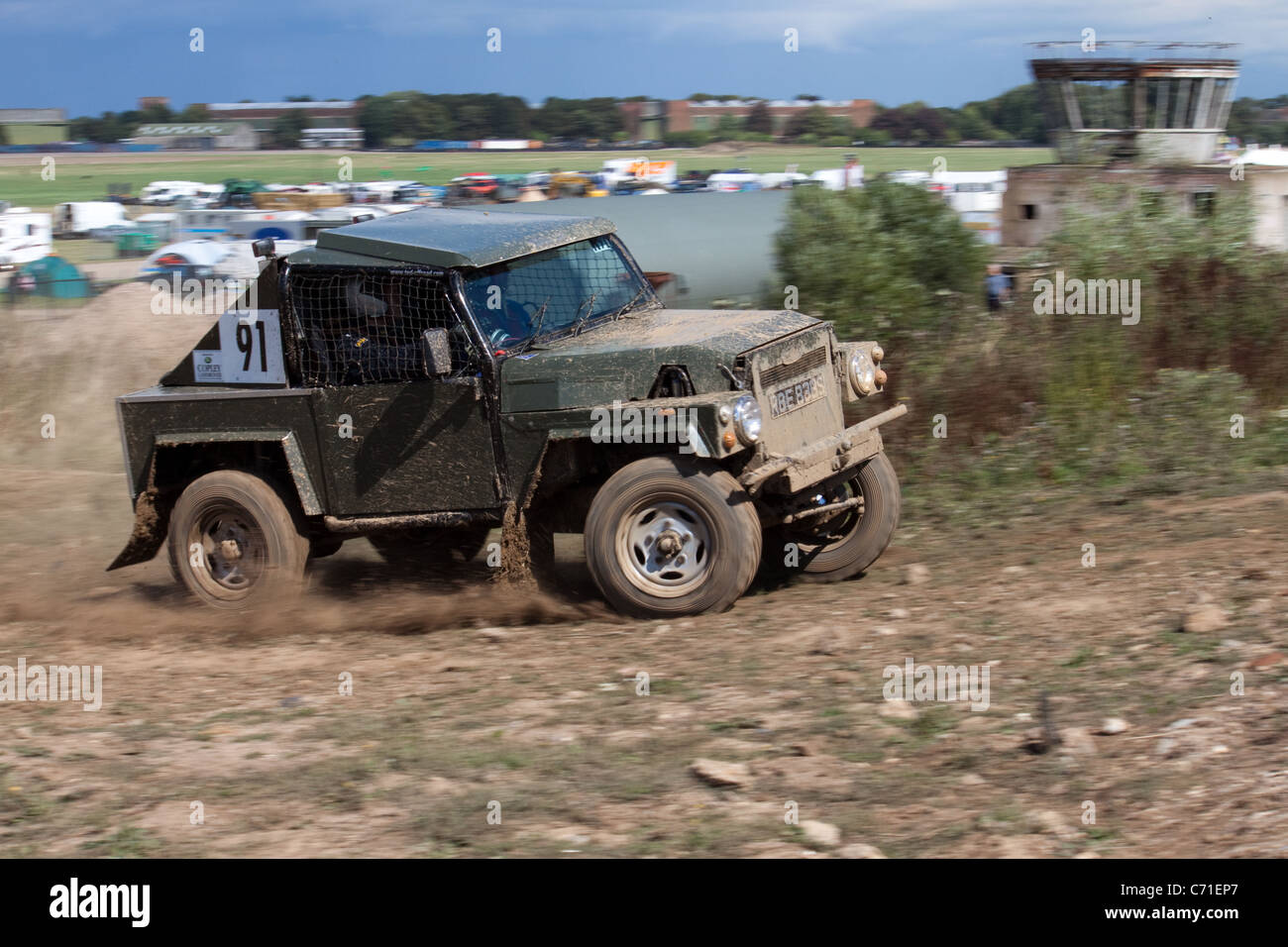 Land Rover racing Stock Photo - Alamy