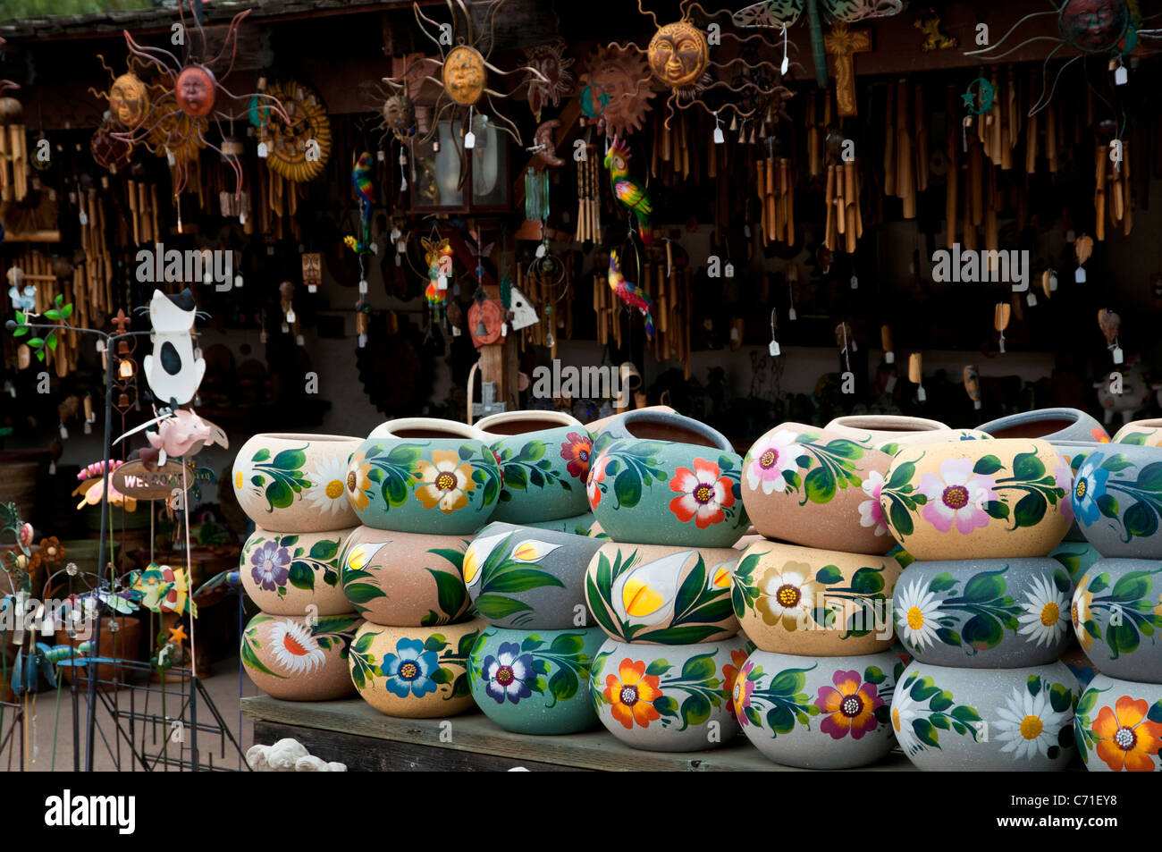 Pottery store in Old Town San Diego Stock Photo - Alamy