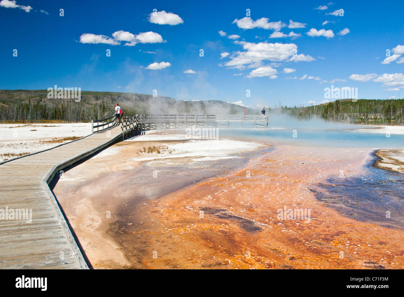 Black tourists yellowstone hi-res stock photography and images - Alamy