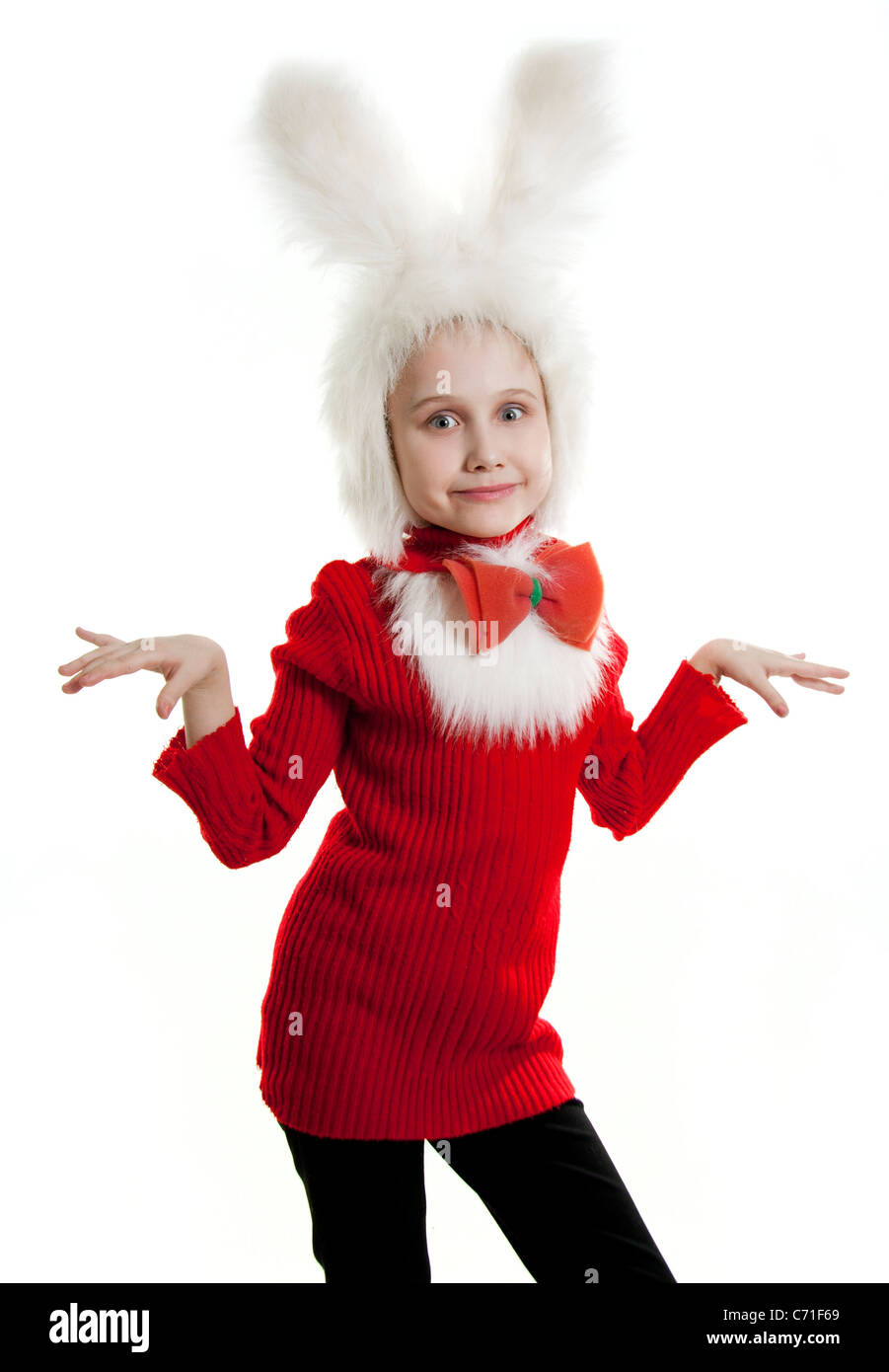 Portrait child in costume Cut Out Stock Images & Pictures - Alamy