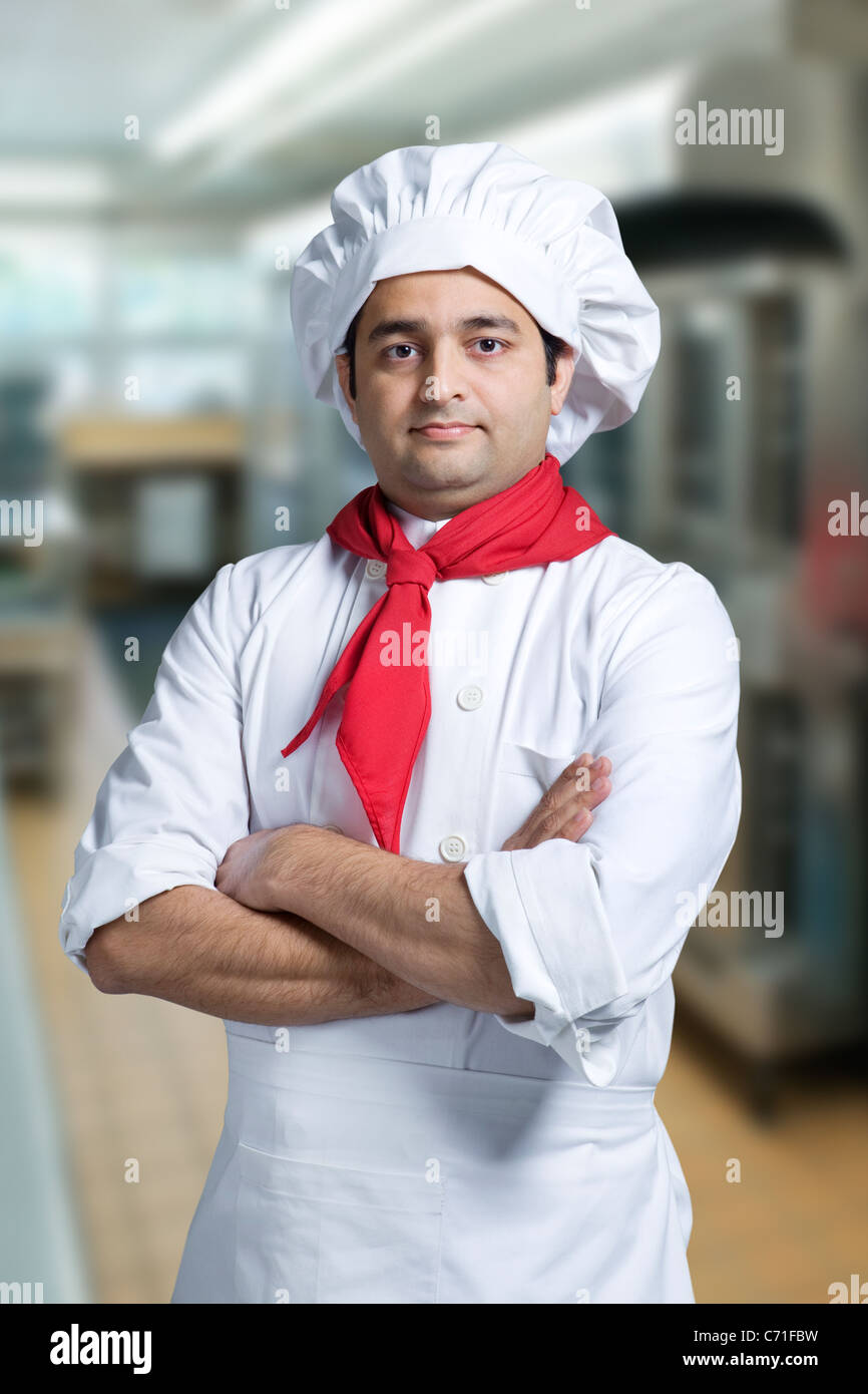 Portrait of a chef Stock Photo - Alamy