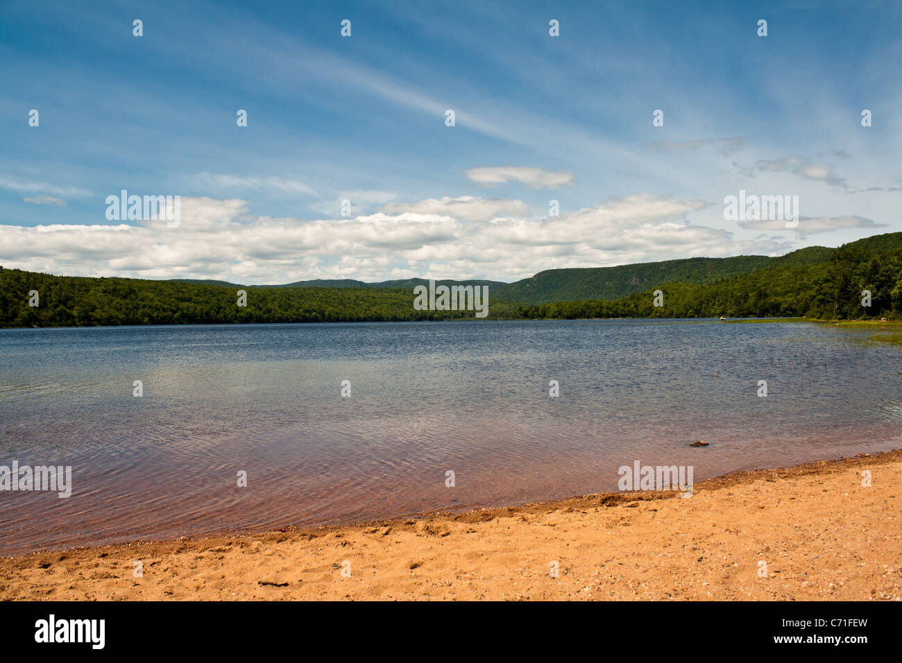 Warren Lake in the Cape Breton Highlands National Park Stock Photo - Alamy