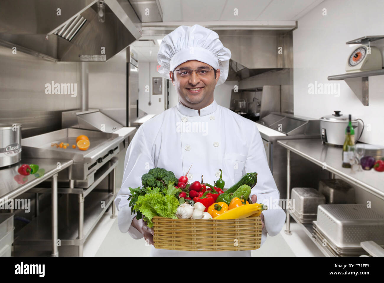 Indian stainless steel utensils hi-res stock photography and images - Alamy