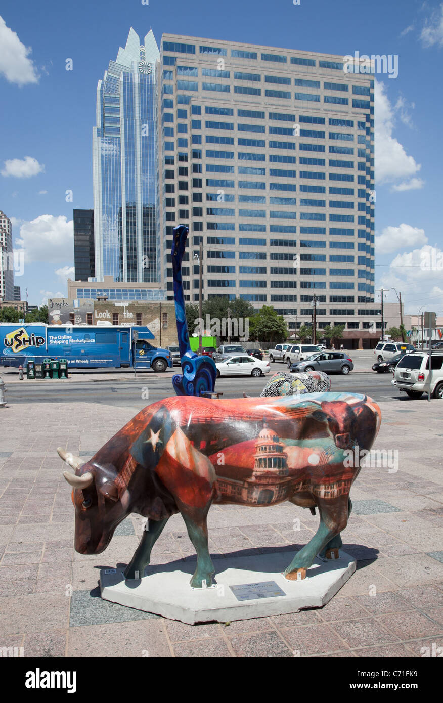 Painted cow parade hi-res stock photography and images - Alamy