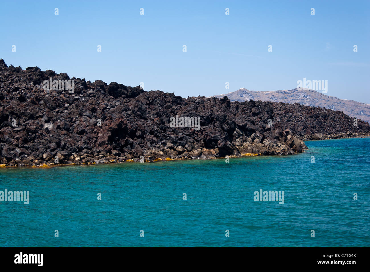 Volcano caldera santorini hi-res stock photography and images - Alamy
