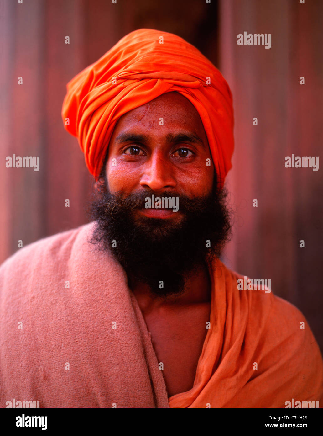 Portrait of a Hindu Man, Delhi, India Stock Photo - Alamy