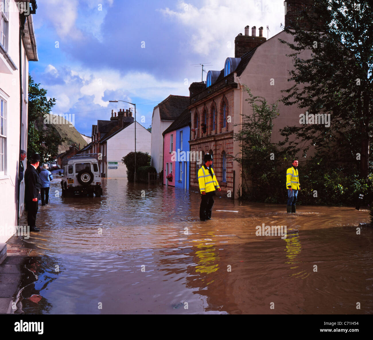 Flooded Streets, Lewes, Sussex, England Stock Photo - Alamy