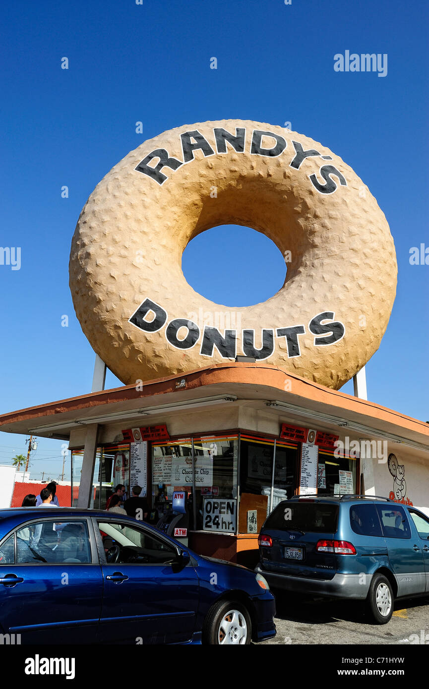 Randys donut stand hi-res stock photography and images - Alamy