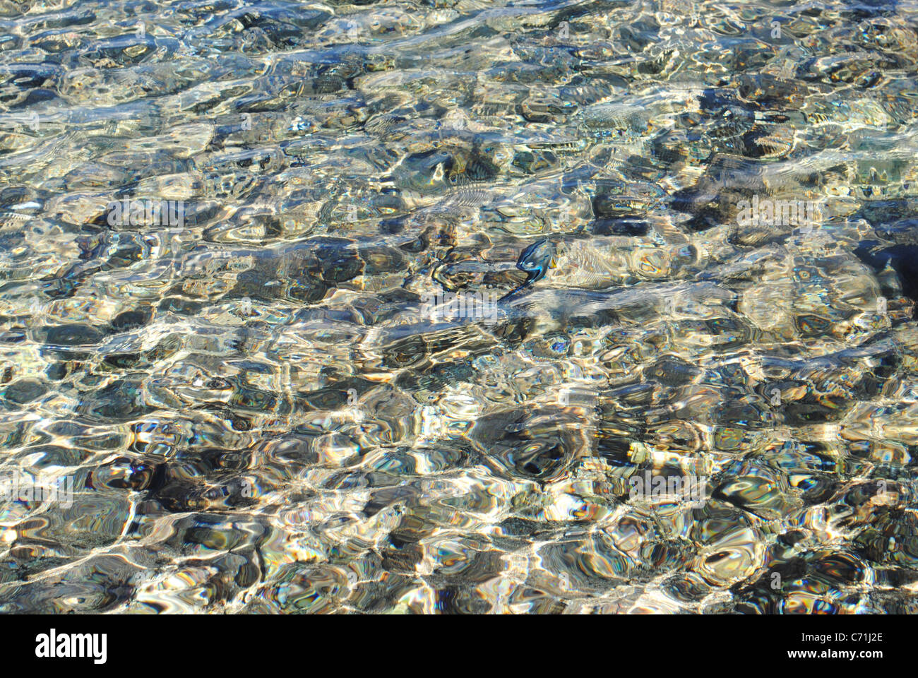 Ripples on Red Sea in Egypt Stock Photo - Alamy