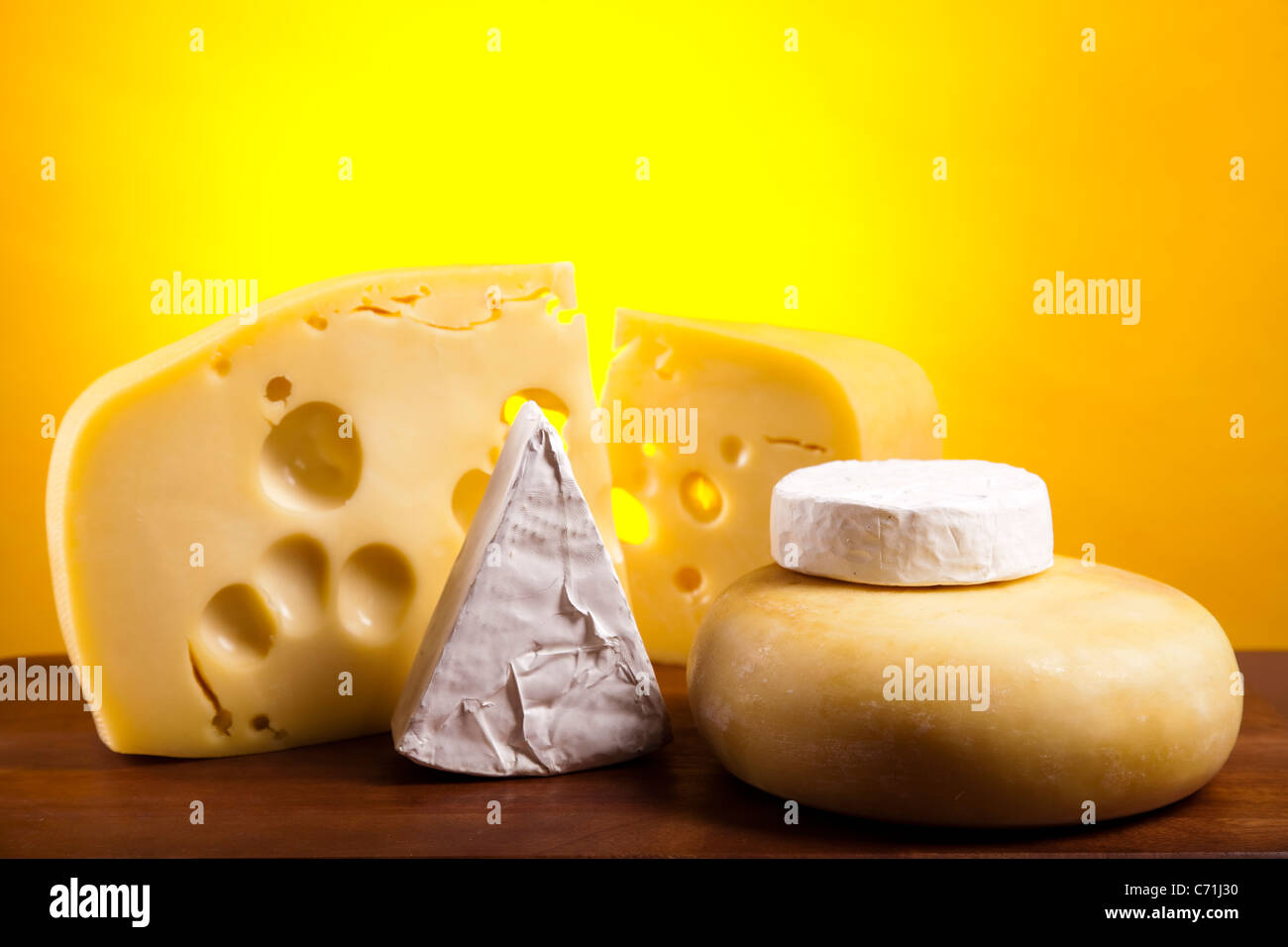 Cheese still life Stock Photo - Alamy
