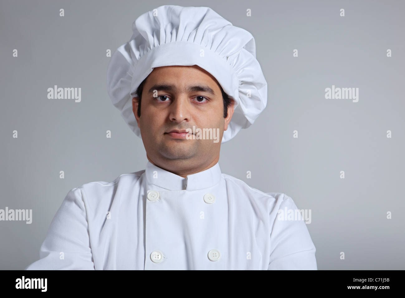 Portrait of a chef Stock Photo - Alamy