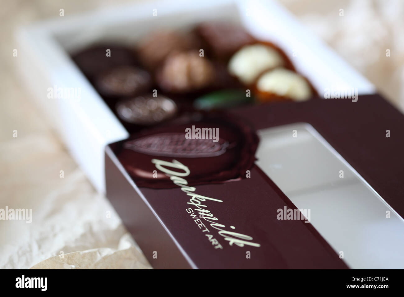 chocolate bonbon assorted Stock Photo - Alamy
