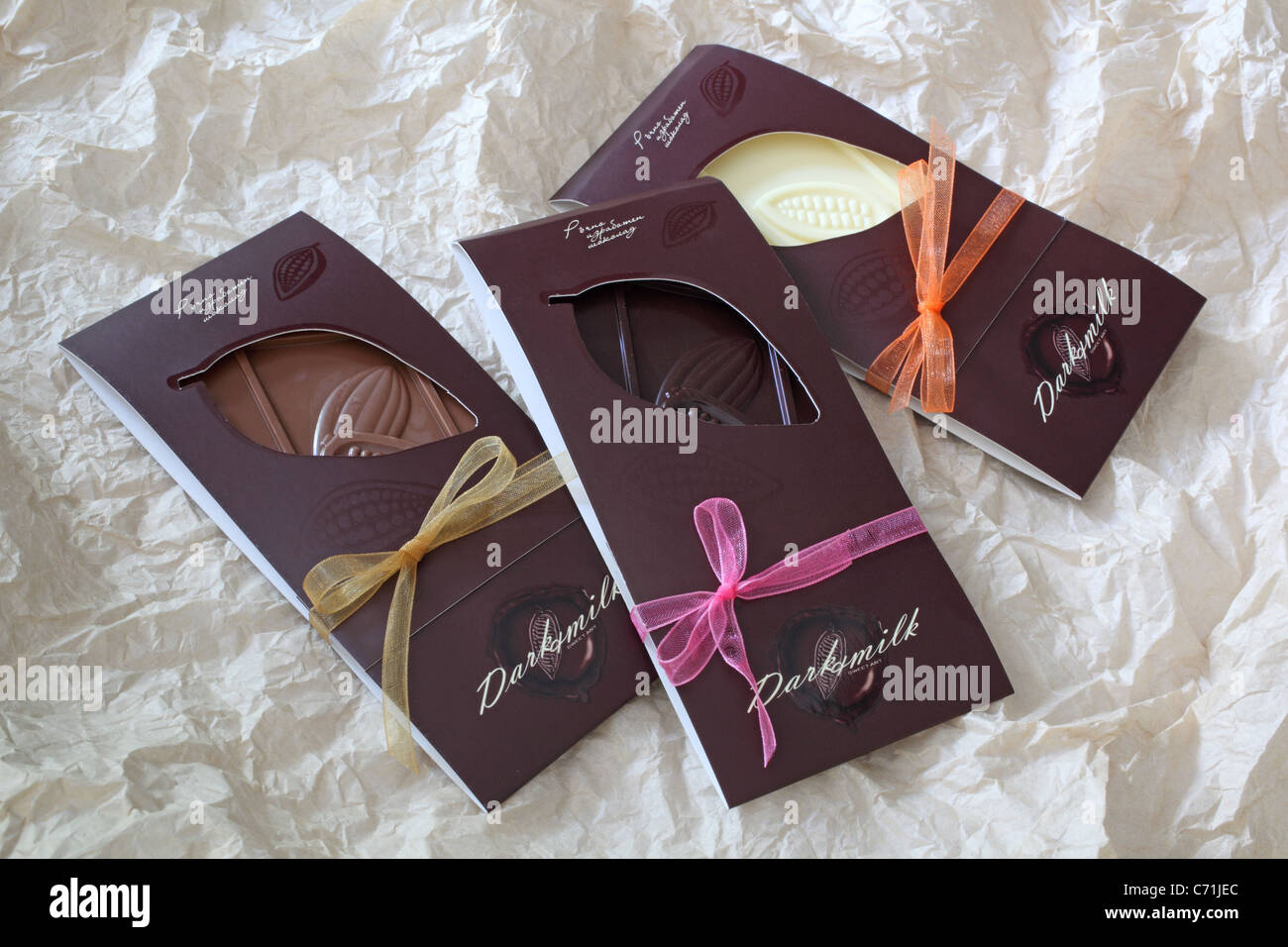 chocolate bar pack Stock Photo - Alamy