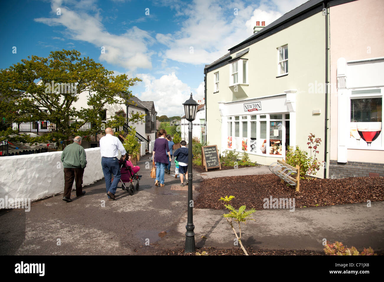 A family at Bluestone National Park resort holiday vacation centre ...