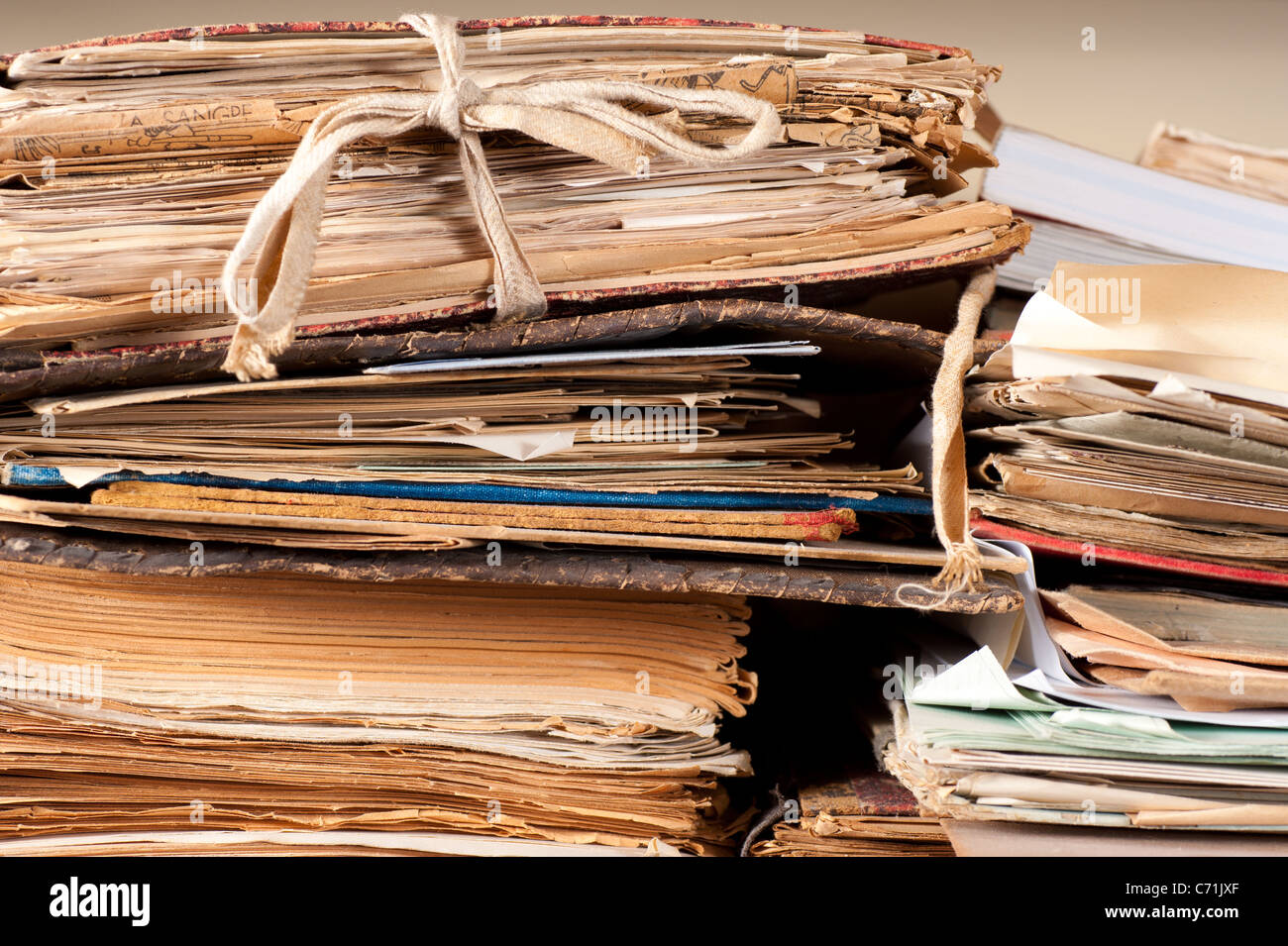 Disorganized files hi-res stock photography and images - Alamy