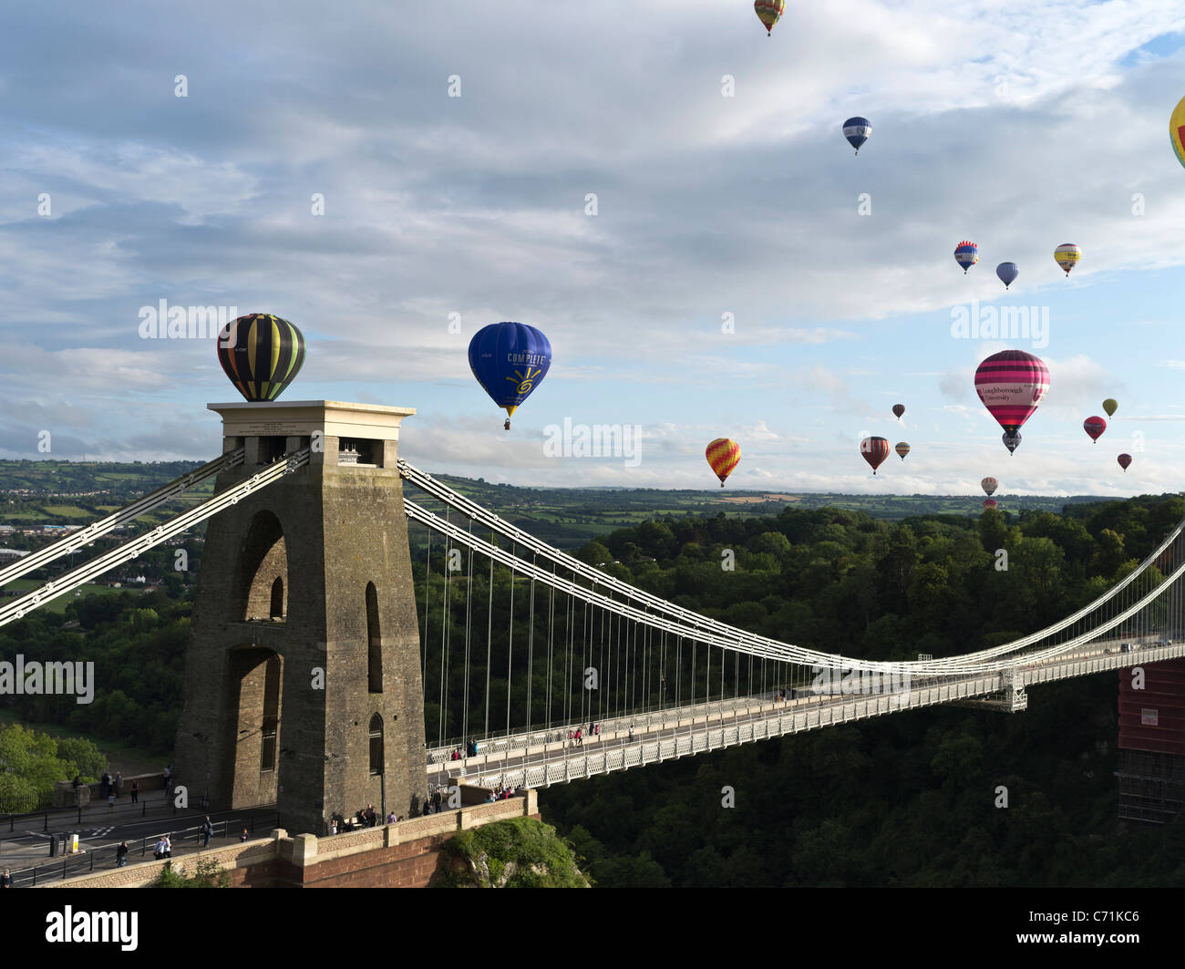 dh Bristol Balloon Fiesta CLIFTON BRISTOL Balloon festival hot air ...