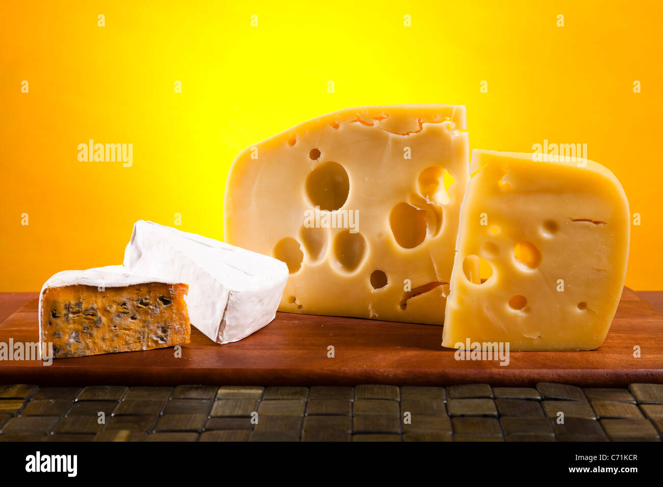 Cheese still life Stock Photo - Alamy