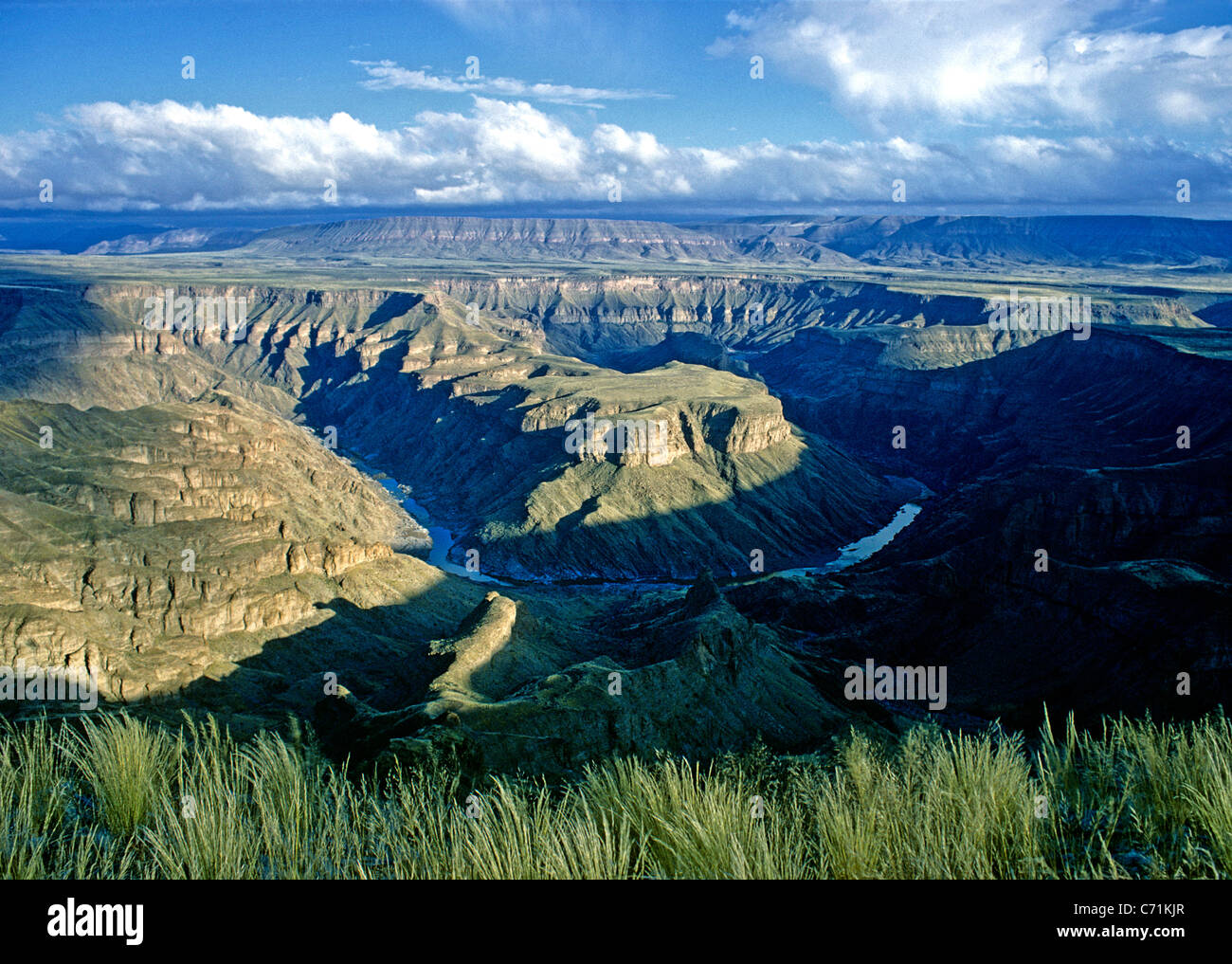 Huge river canyon Stock Photo - Alamy