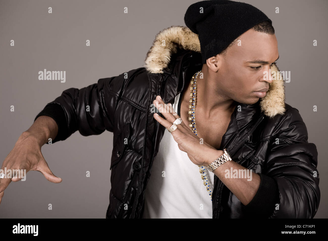 Closeup young black man dancer hi-res stock photography and images - Alamy