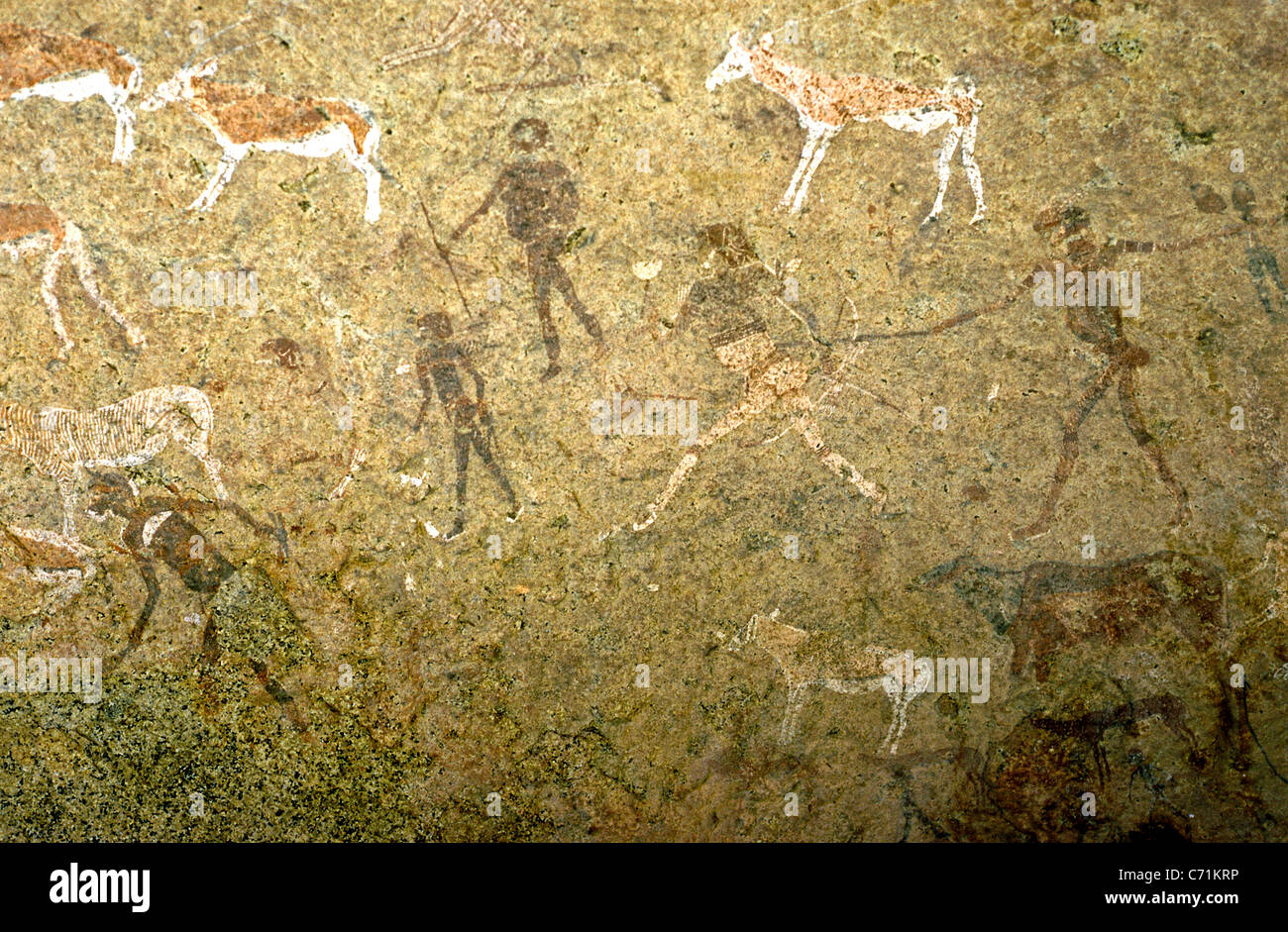Southern africa bushman painting hi-res stock photography and images ...