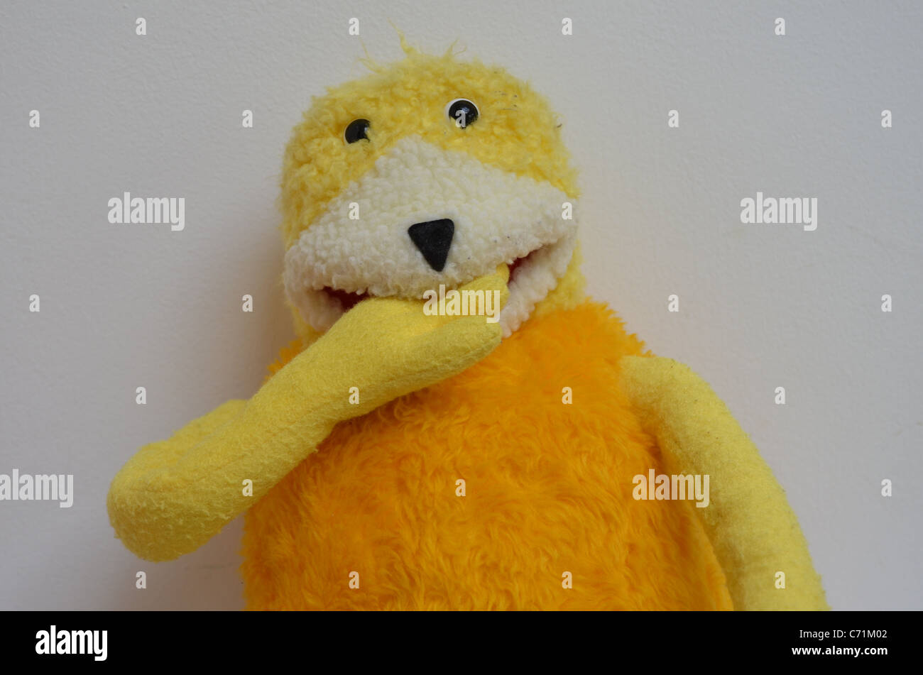 Flat Eric puppet Stock Photo - Alamy
