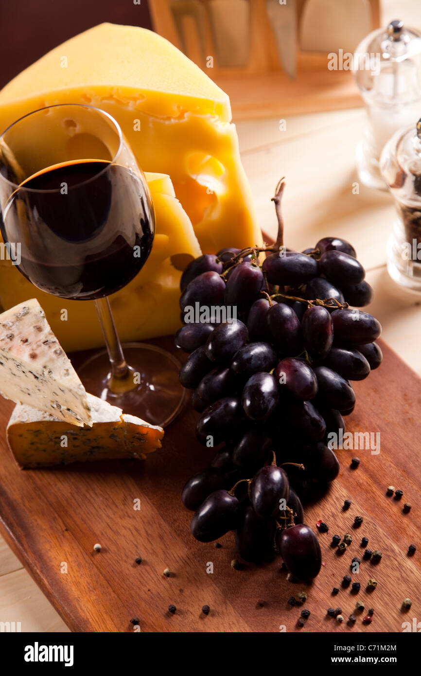 Wine and Cheese still life Stock Photo - Alamy