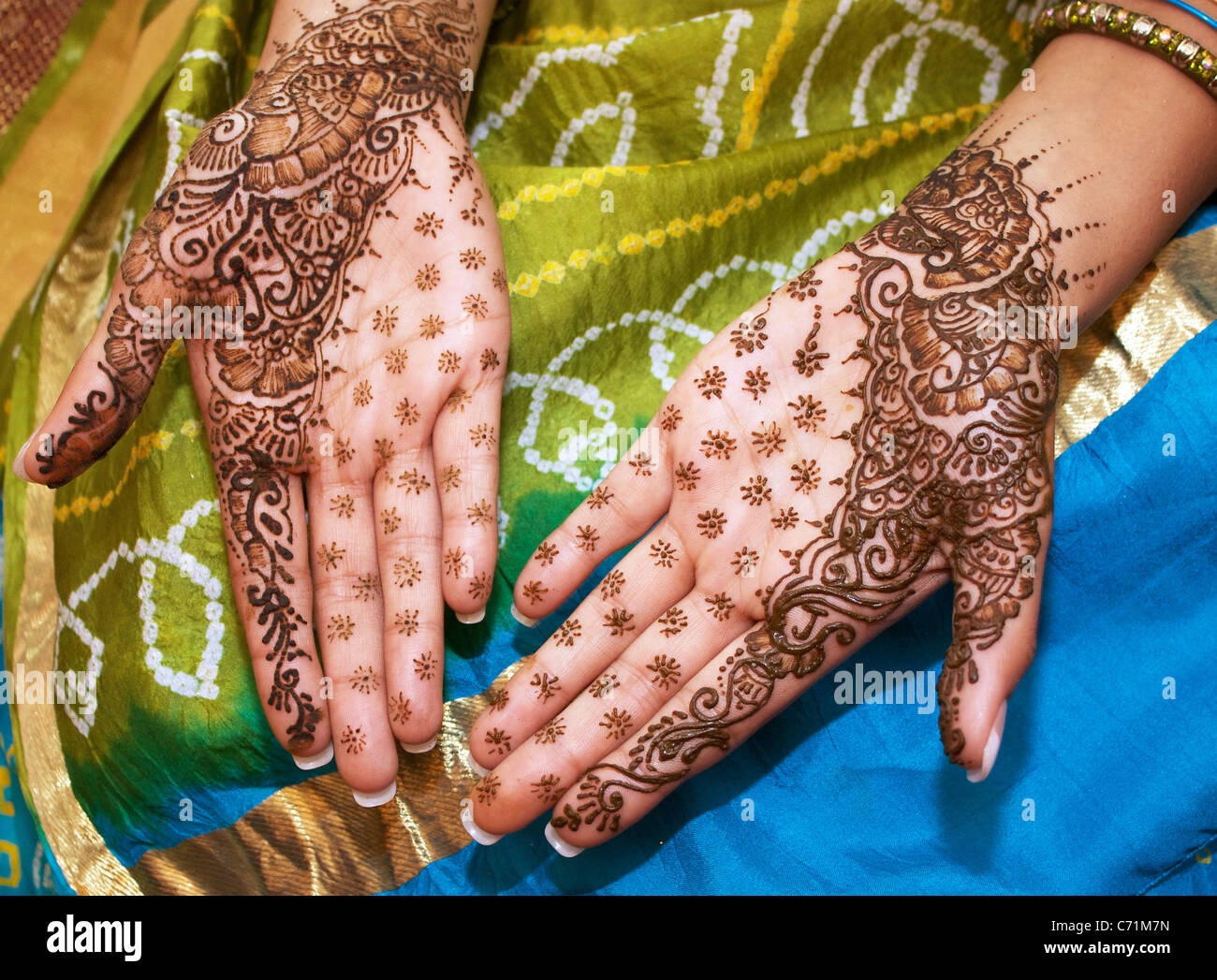 Mendhi hi-res stock photography and images - Alamy