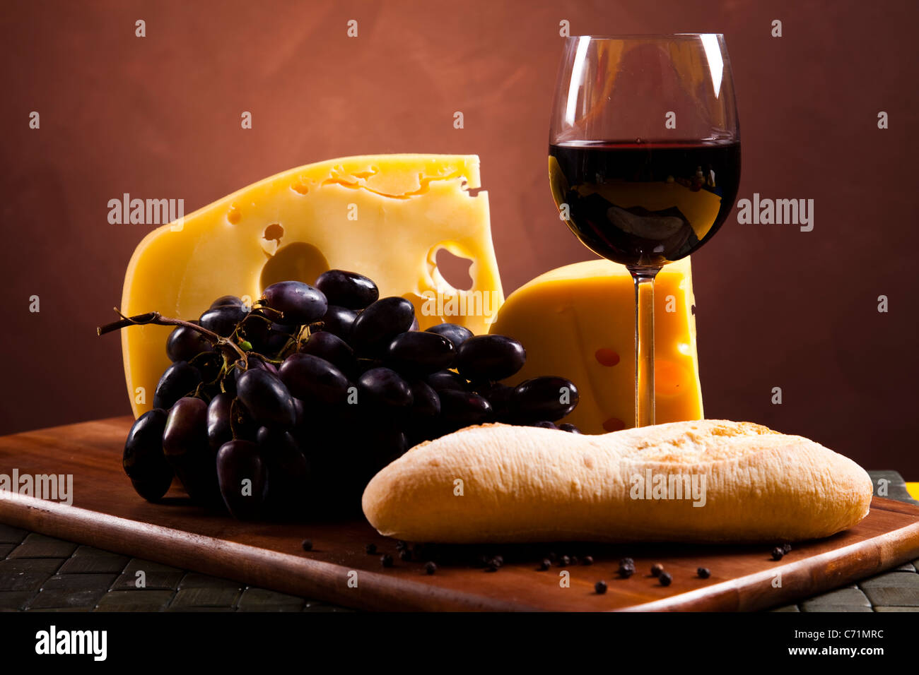 Wine and Cheese still life Stock Photo - Alamy