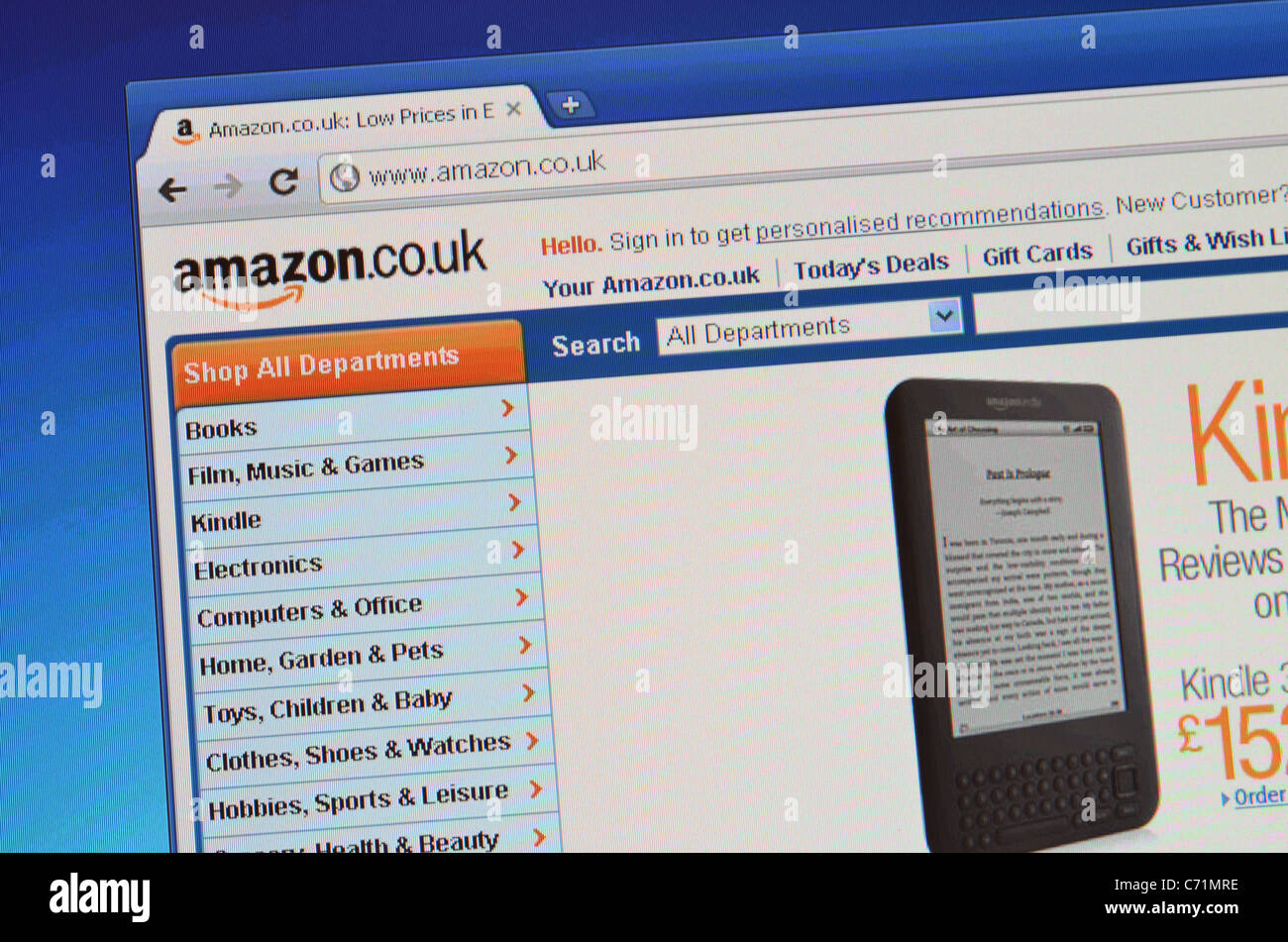 Amazon uk hi-res stock photography and images - Alamy