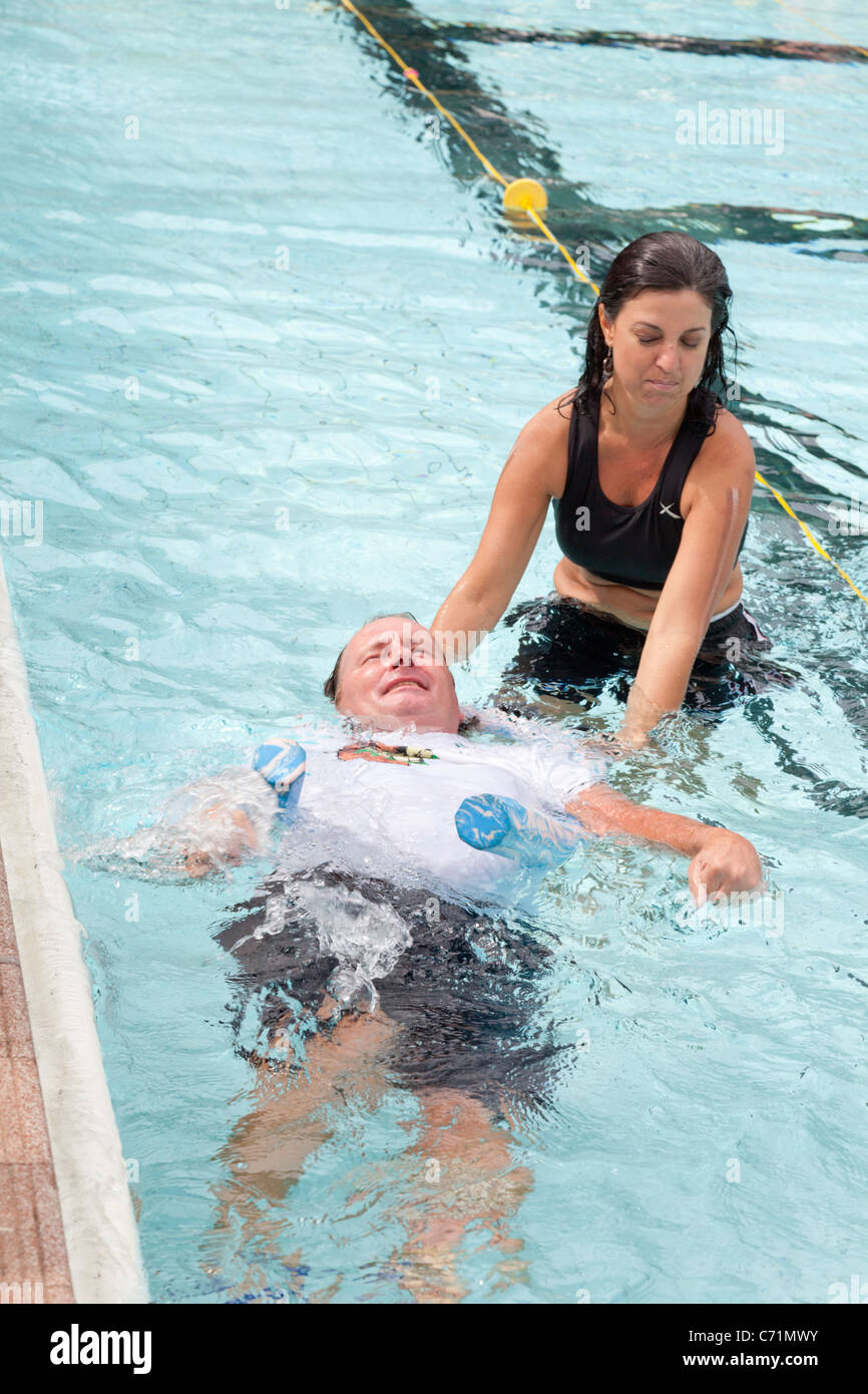 Acquired brain injury patients with disabilities participate in an ...