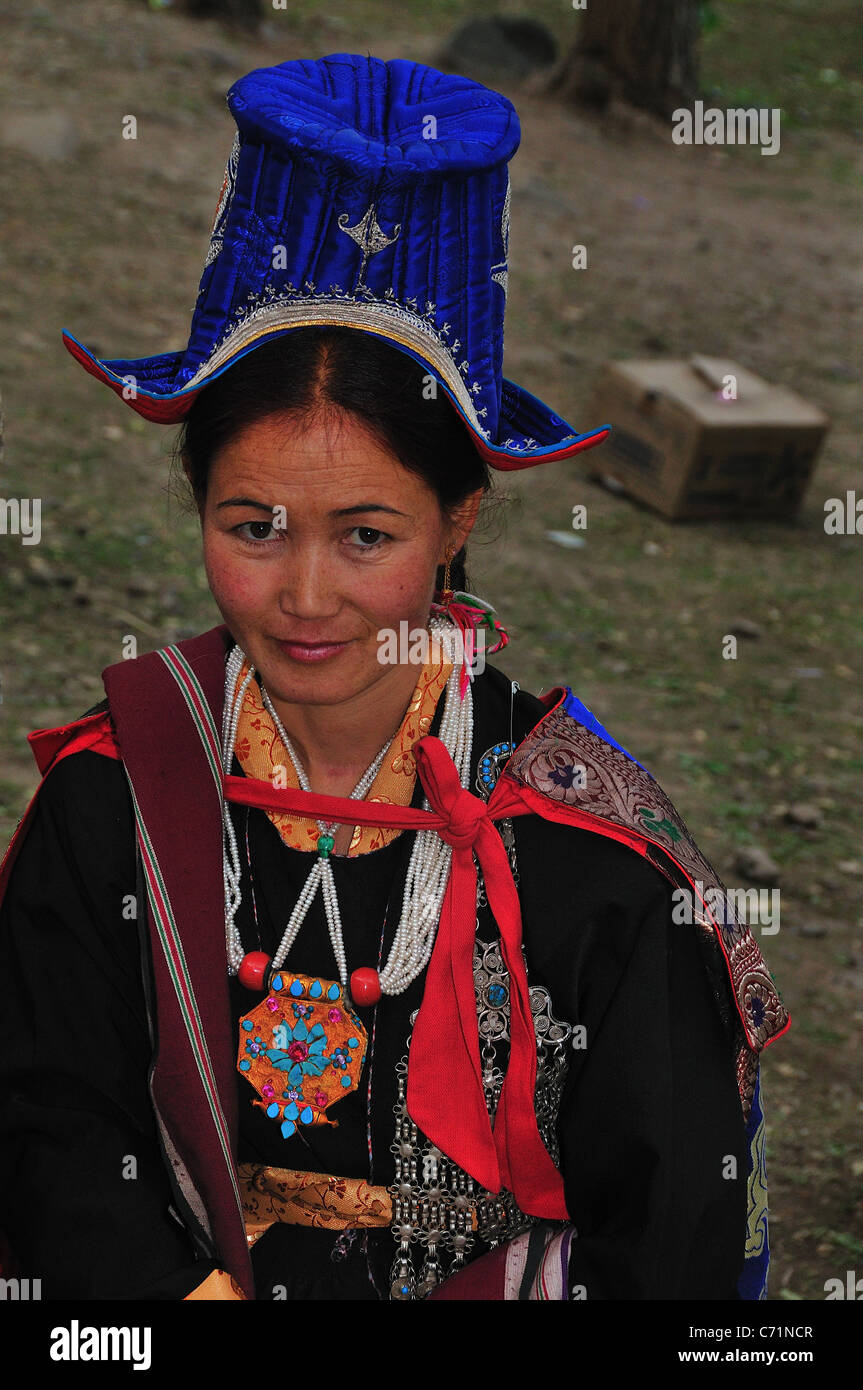 Ladakh women at the Hemis festival Stock Photo - Alamy