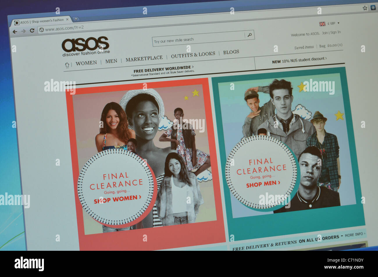 Asos logo hi-res stock photography and images - Alamy