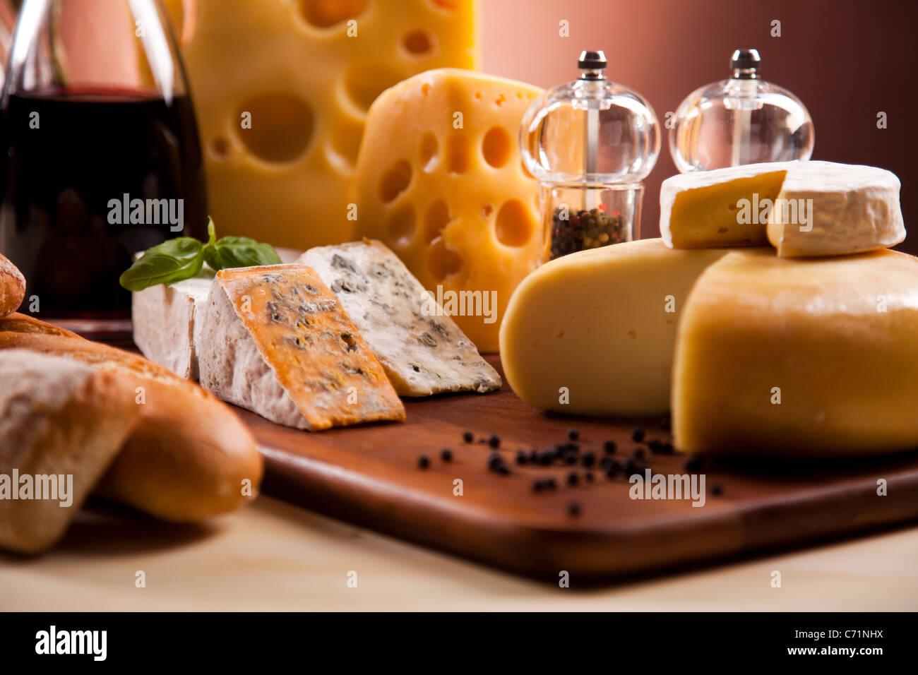 Wine and Cheese still life Stock Photo - Alamy