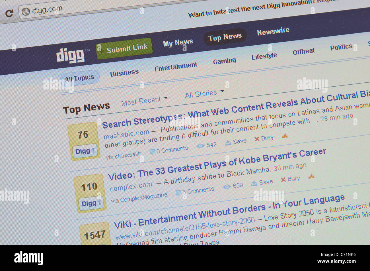 Digg logo hi-res stock photography and images - Alamy