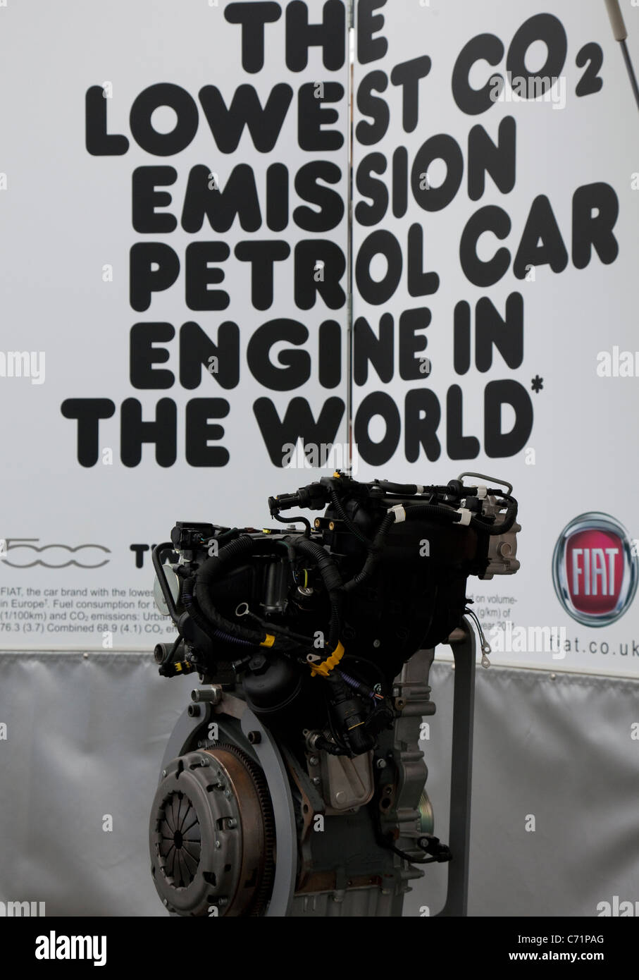 Fiat 500 engine hi-res stock photography and images - Alamy