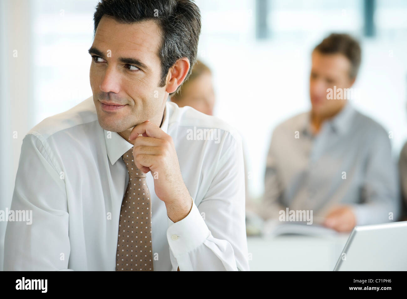 Eavesdroppers hi-res stock photography and images - Alamy