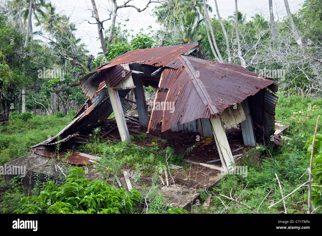 French Polynesia cyclone Stock Photo - Alamy